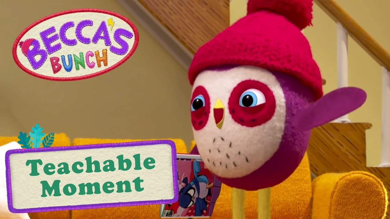 Becca's Bunch | Super Hero Becca Saves the Day #TeachableMoment - YouTube