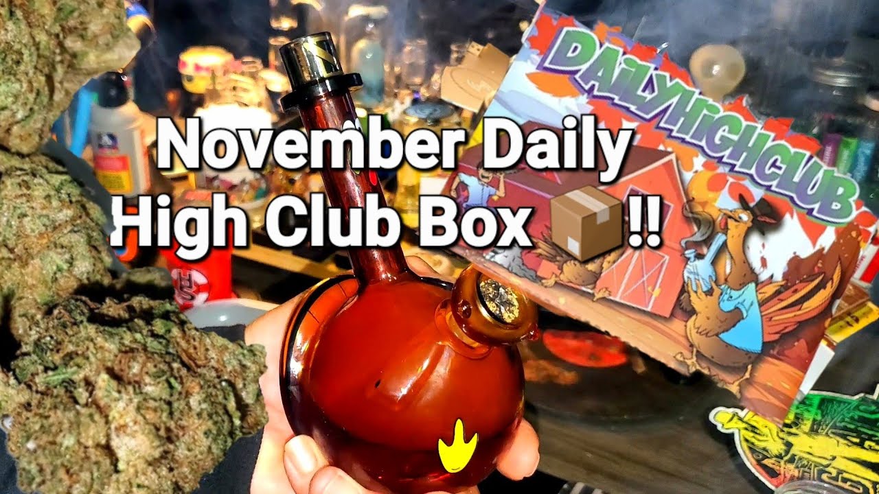 November Daily High Club box 📦!! - YouTube