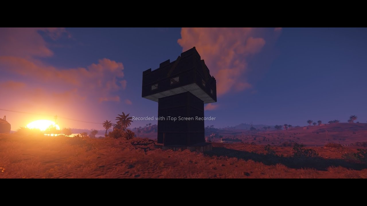 RUST. ( Heli Tower build ) - YouTube