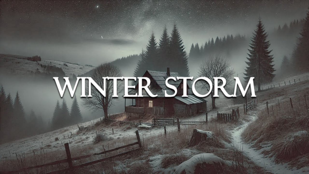 SNOW STORM | SERENE AMBIENCE | DEEP RELAXATION | CALMING - YouTube