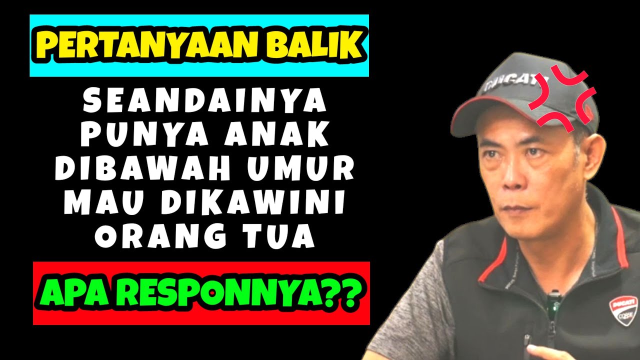 PERTANYAAN BALIK UNTUK DONDY TAN - YouTube