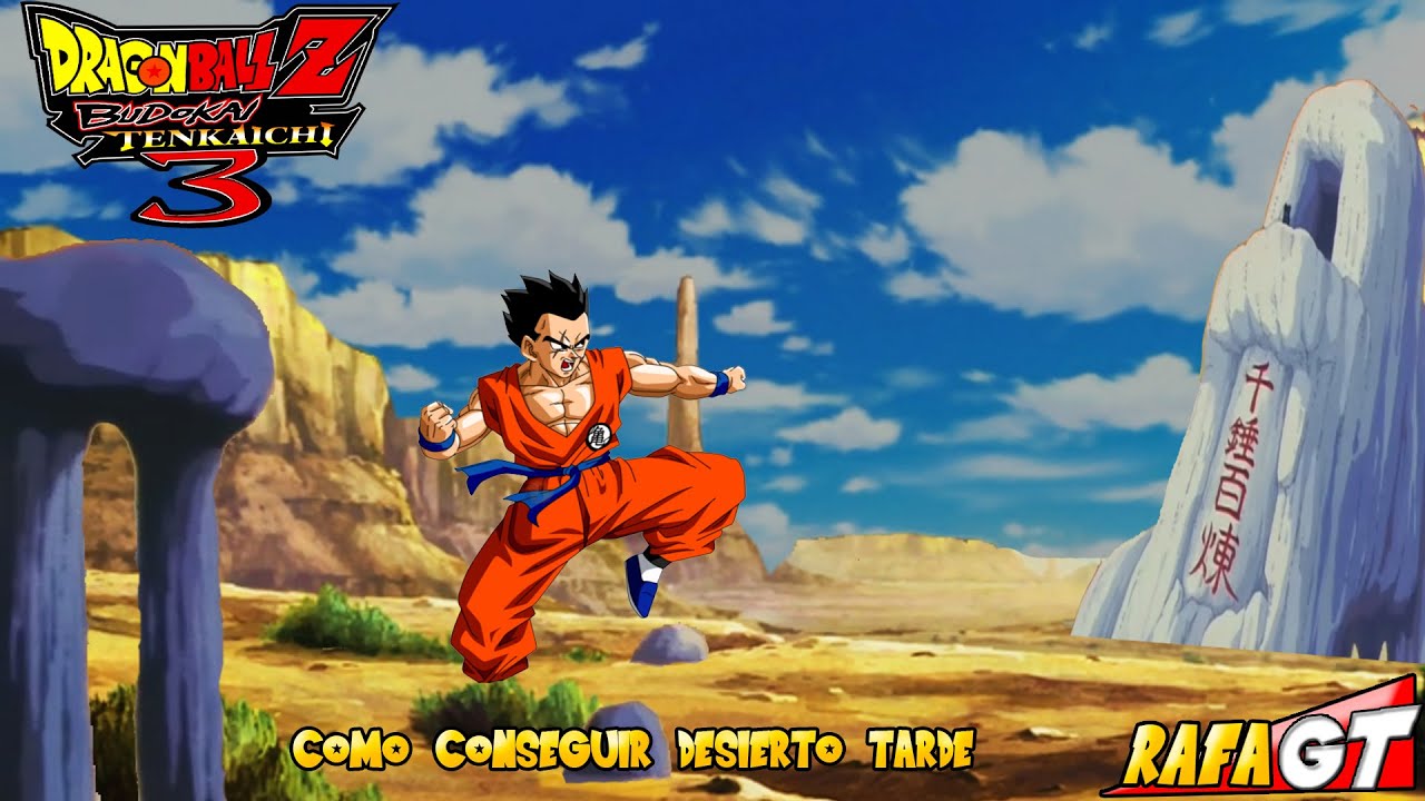 DRAGON BALL Z BUDOKAI TENKAICHI 3 ¡GIRA MUNDO DRAGON! DESIERTO TARDE ...
