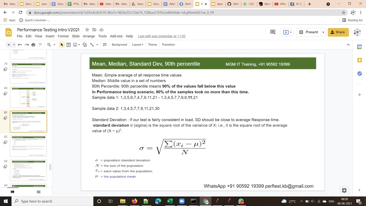 Performance Testing-JMeter-7Aug-JMeter If Controller, Summary,Aggregate ...