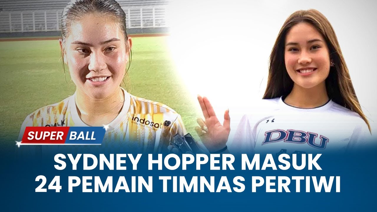 🔴Pemain Keturunan Amerika Serikat Sydney Hopper Bangga Bela Timnas ...