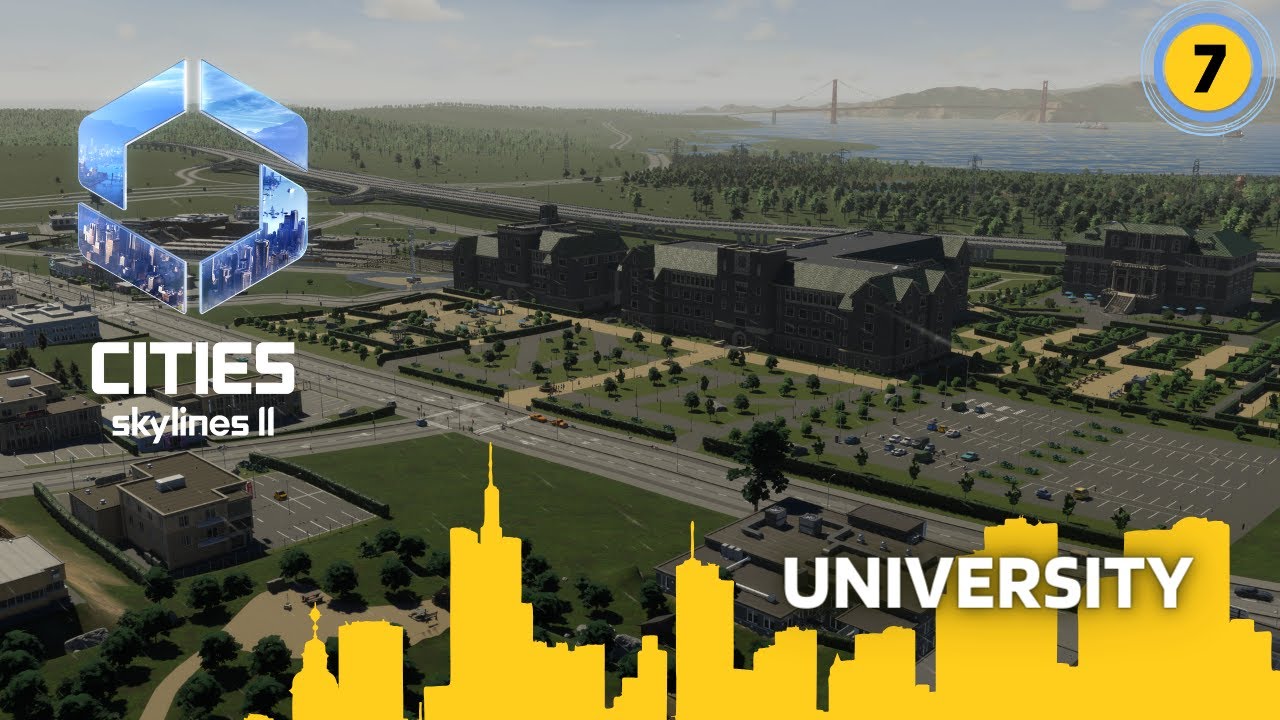 Cities: Skylines II - University | City-Building - YouTube