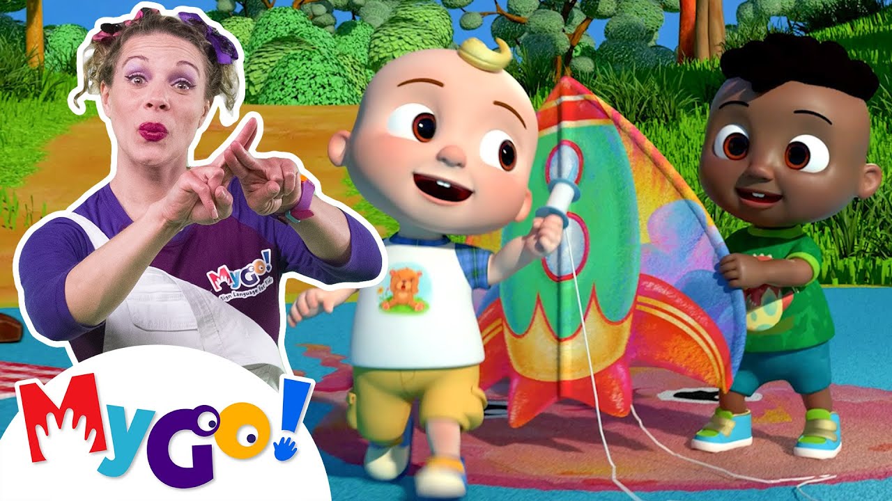 Get Outside & Play Song! | CoComelon Nursery Rhymes & Kids Songs | MyGo ...