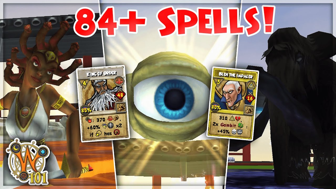 Every Fusion/Weaving Spell Animation In Wizard101! (1440p 60fps) - YouTube