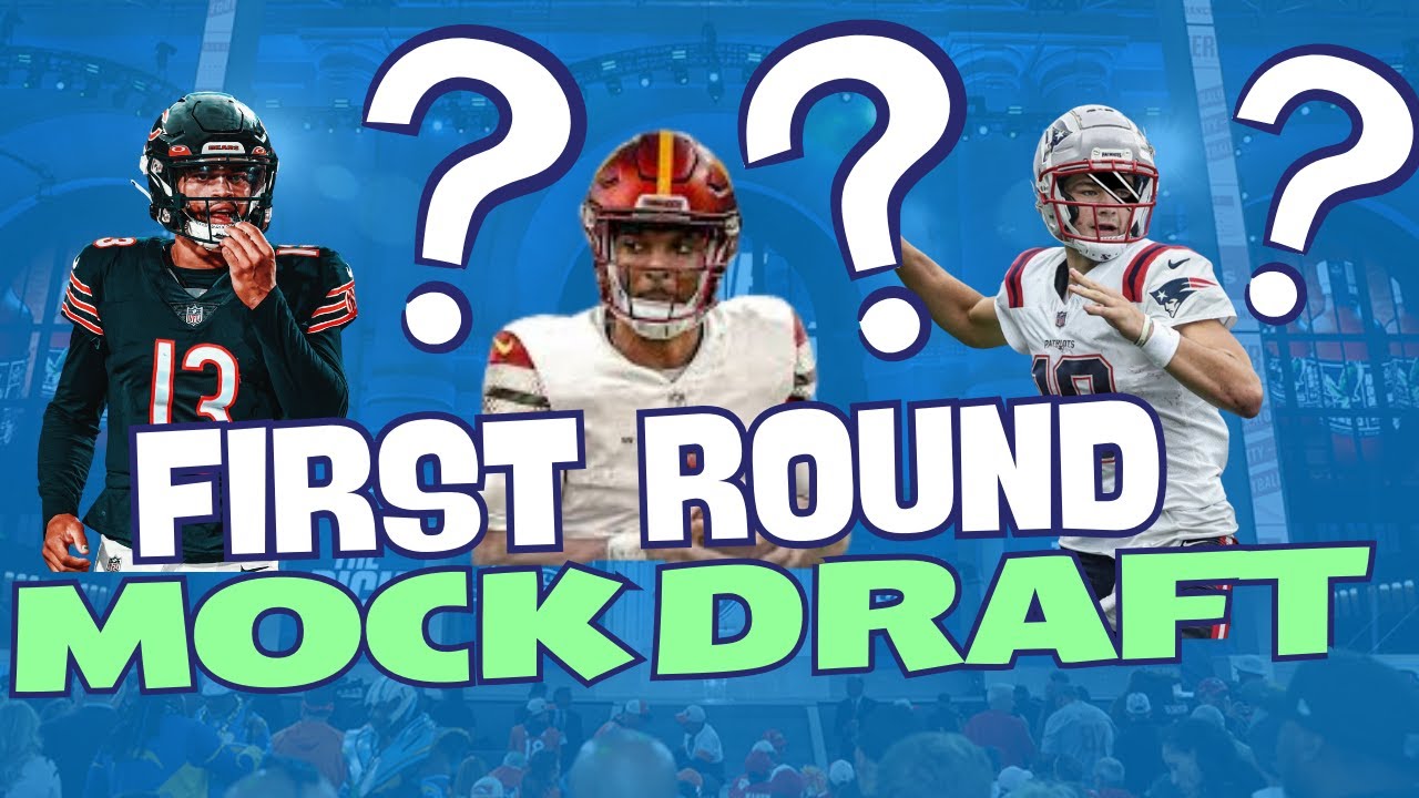 The Pick6 week Before the Draft: First Round NFL Mock Draft with Trades ...