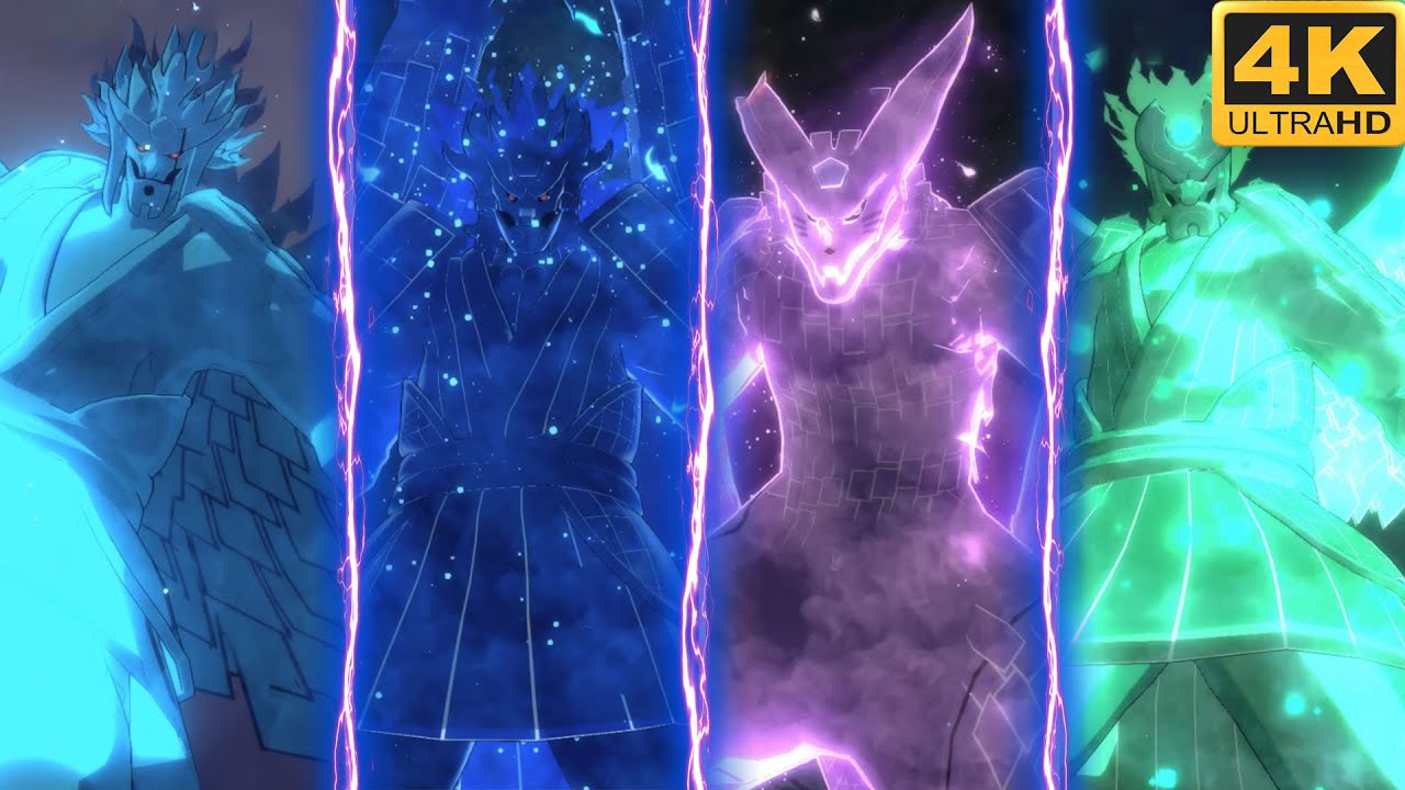 All Susano'o Awakenings & Moveset - Naruto Ninja Storm 4 Road to Boruto ...