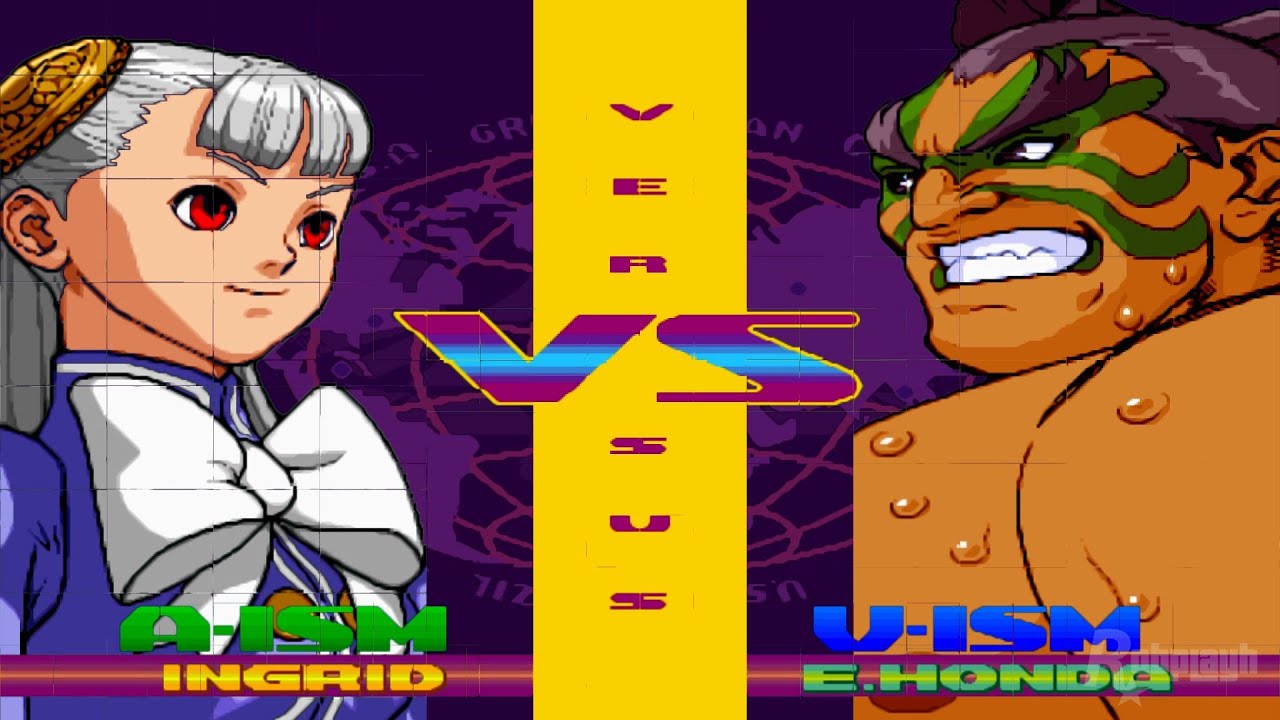 Ingrid vs E.Honda Street Fighter Alpha 3 Max PPSSPP 1080p 60fps - YouTube