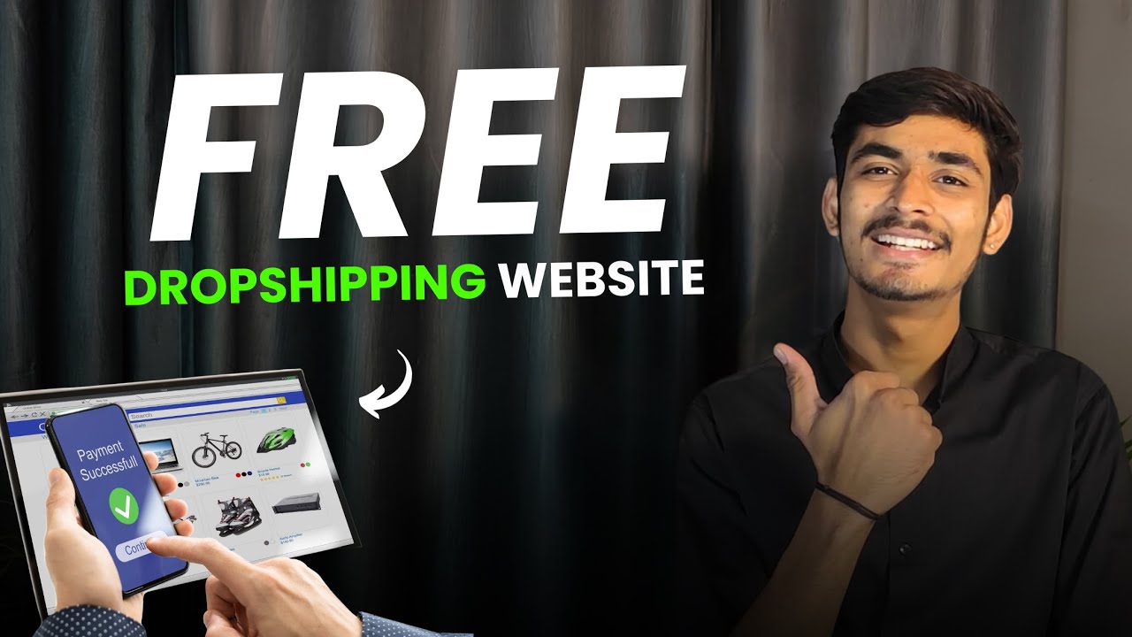 Create FREE DropShipping Website ! DropShipping Business 2024 - YouTube