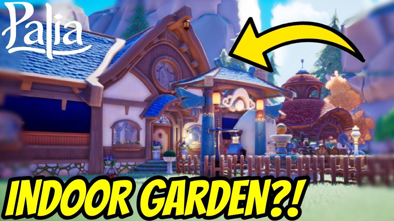 SHOCKING Indoor Garden!! - Palia House Tour - YouTube