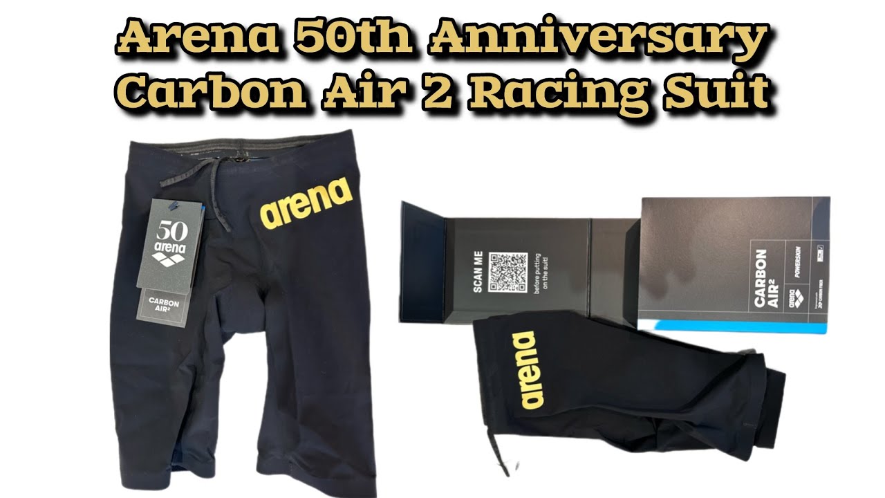 Arena Men’s Carbon Air 2 - 50th Anniversary Racing Suit - YouTube