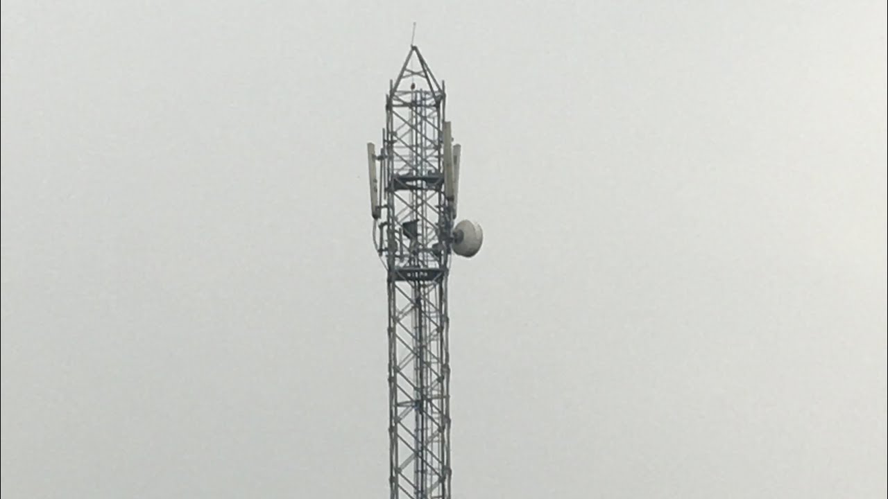 How to make a model mobile tower - YouTube