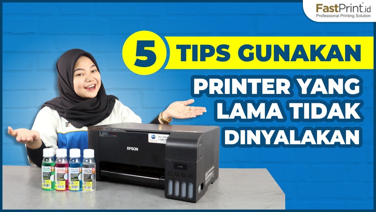 PENTING! Tips Mengatasi Printer Lama Tidak Dipakai - YouTube