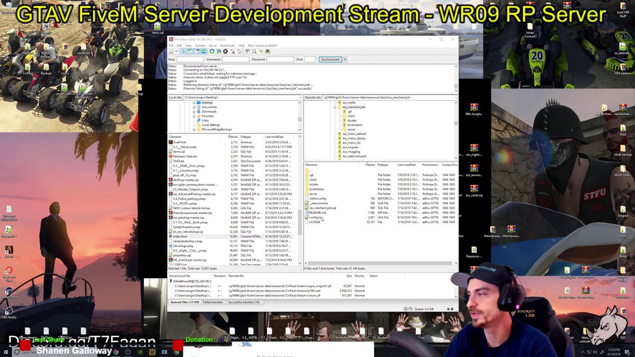GTAV FiveM Server Development ( WR09 RP Server ) - YouTube