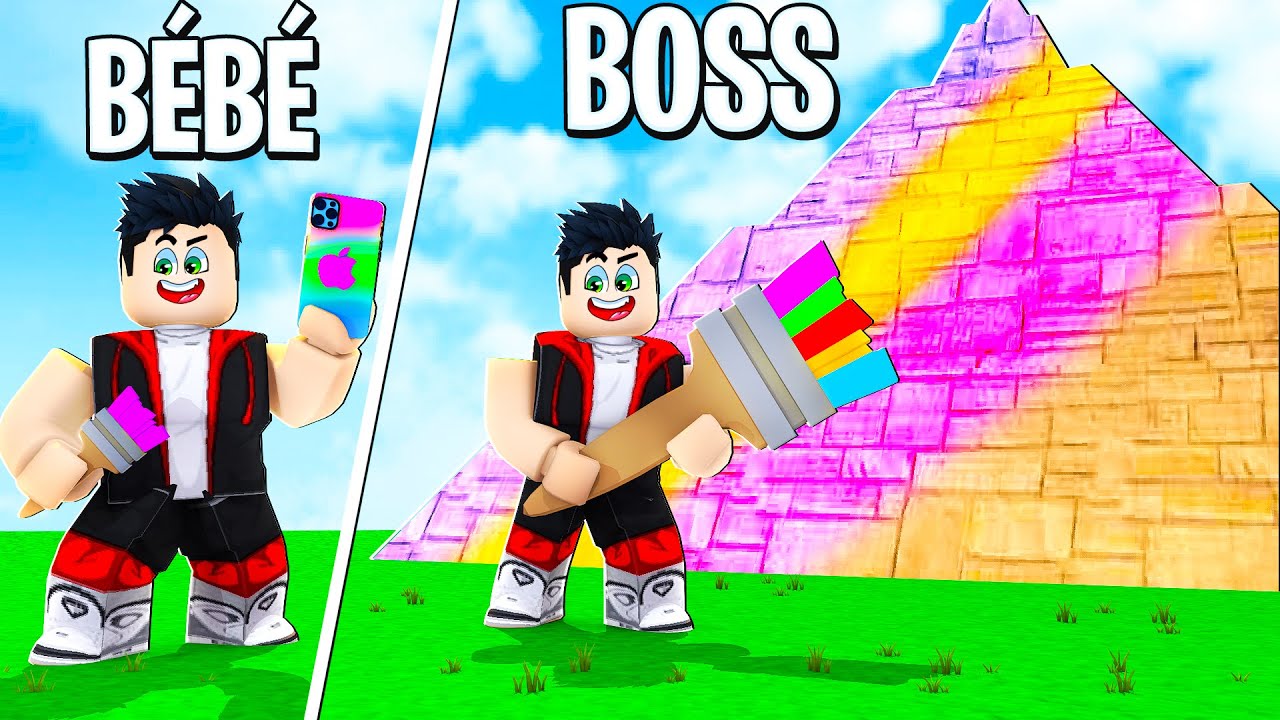 Peindre LES PLUS GRANDS OBJETS sur ROBLOX ! (Paint Simulator) - YouTube