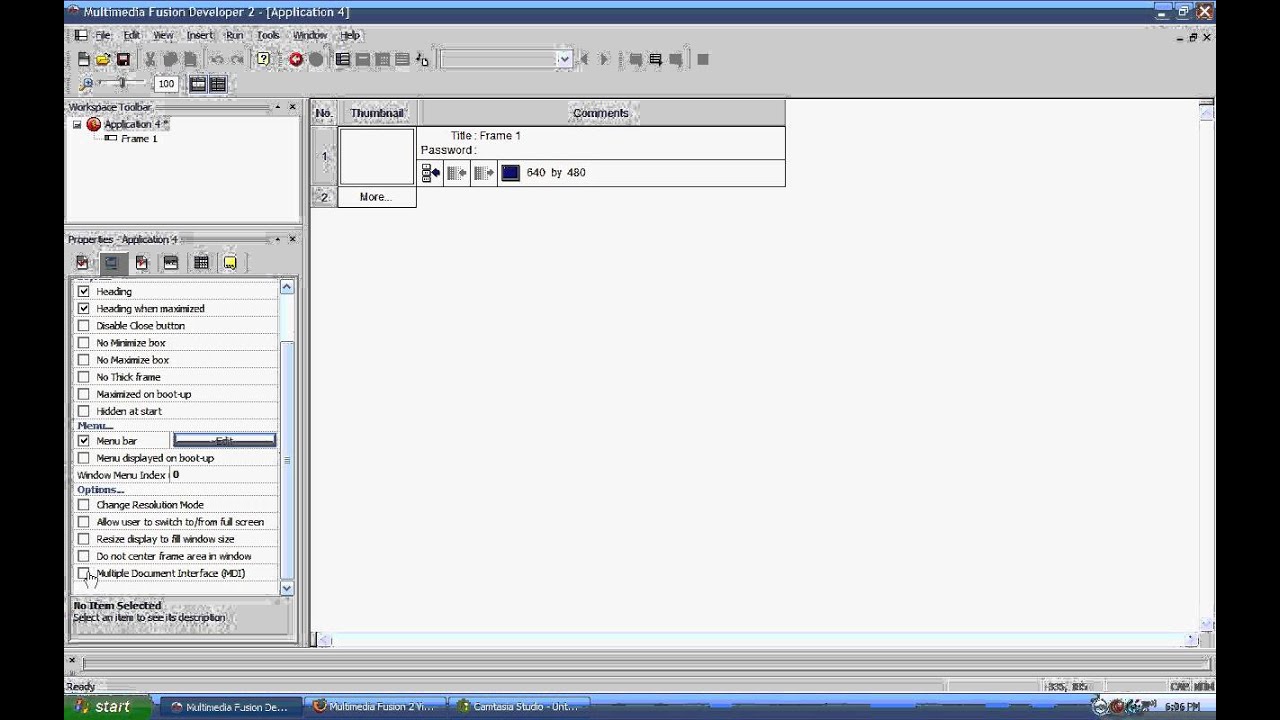 MMF2 Video Tutorial 35 - Application Properties - YouTube