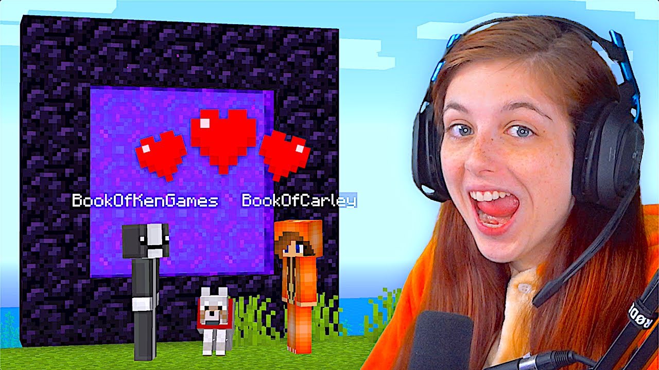 Our Engagement IS BACK ON w/ Boyfriend in Minecraft ft BookOfKen - YouTube