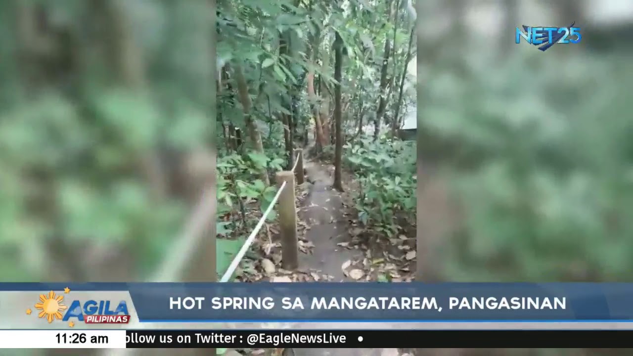 Hot spring sa Mangatarem, Pangasinan - YouTube