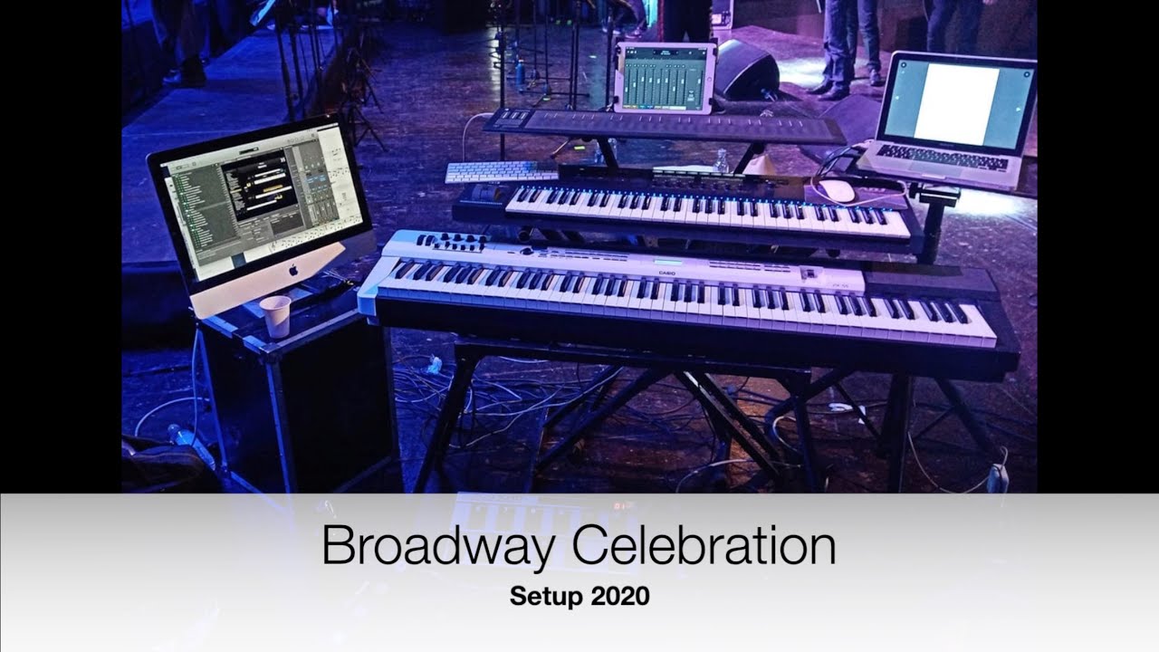 Broadway Celebration Setup 2020 - YouTube