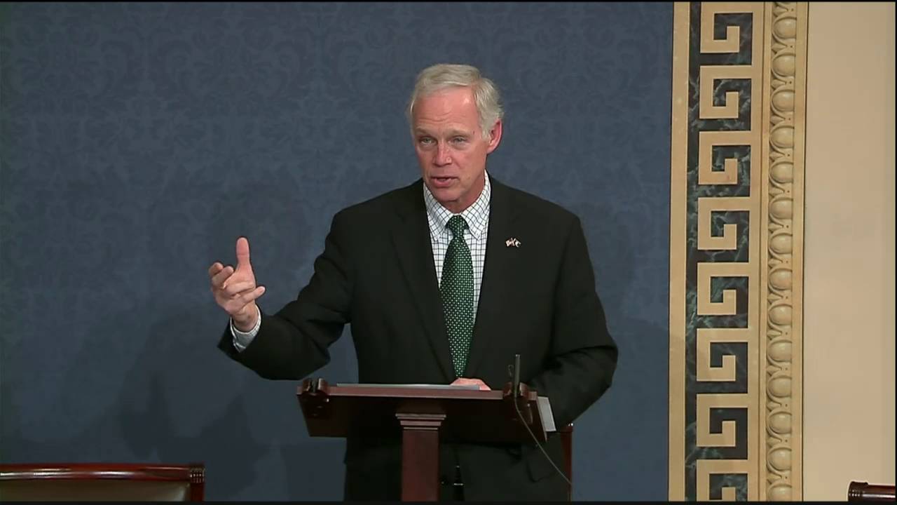 Sen. Johnson on the Senate Floor - YouTube