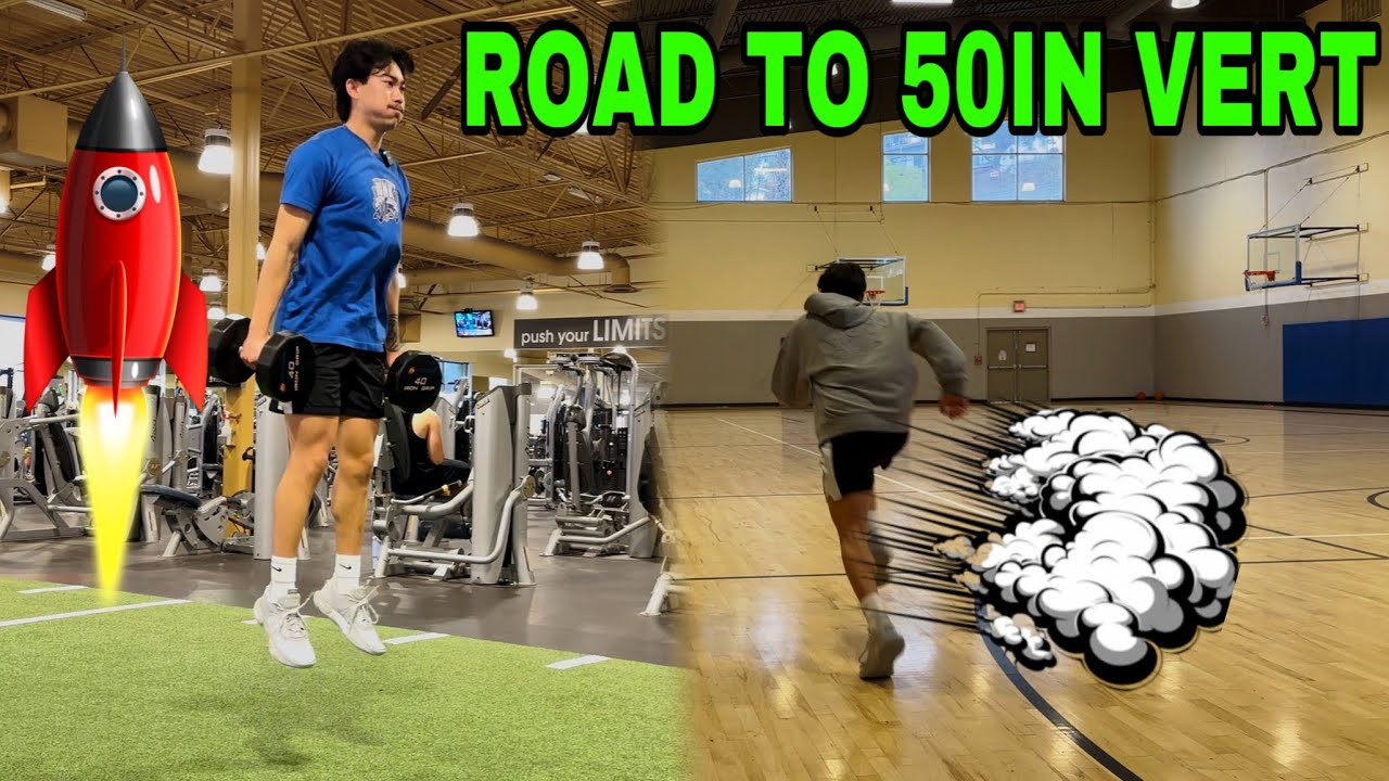 Road to a 50 inch vertical! 5'8 Pro Dunker Workout Pt. 2 - YouTube