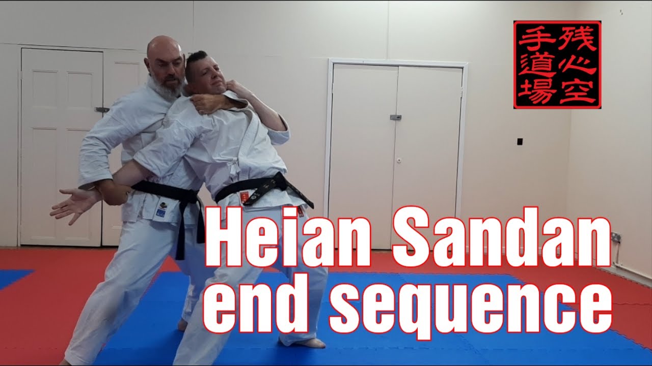 The Martial Minute - Heian Sandan Bunkai - Spin And Control - YouTube