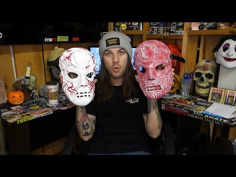 SLIPKNOT VMAN MASK UNBOXING! (2 MASKS!) - YouTube
