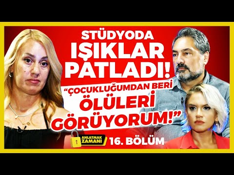 Stüdyoda Işıklar Patladı! “Çocukluğumdan Beri Ölüleri Görüyorum!” Anlatmak Zamanı 16. Bölüm