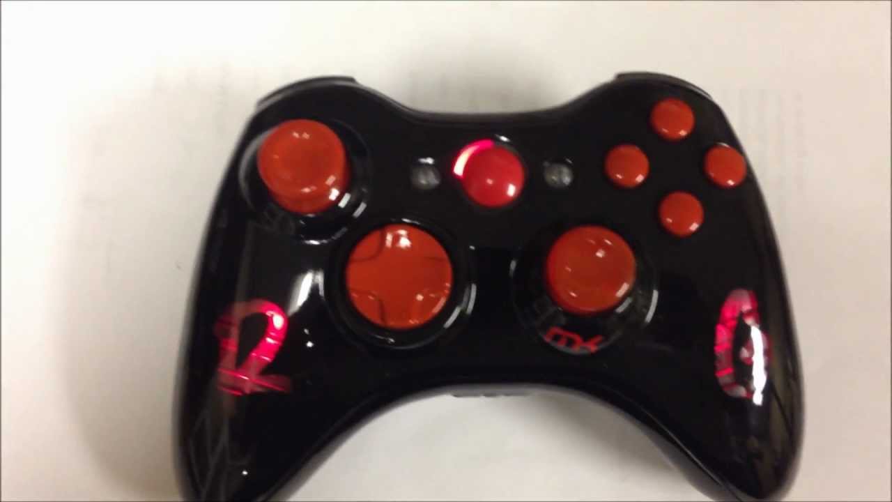 Royal Gaming Custom Xbox 360 Controller - YouTube