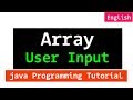 User Input for an Array in Java Programming | LearningLad.com