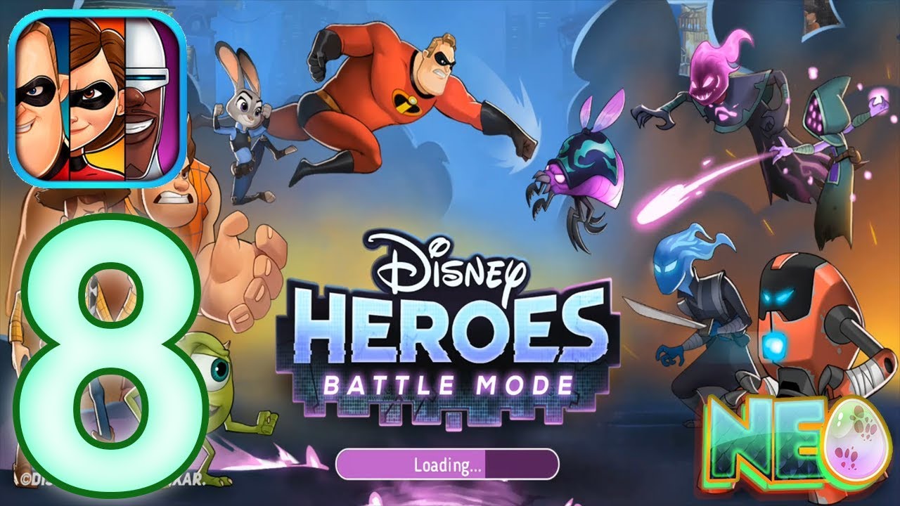 Disney Heroes: Battle Mode Gameplay Walkthrough Part 8 - Elite Campaign ...