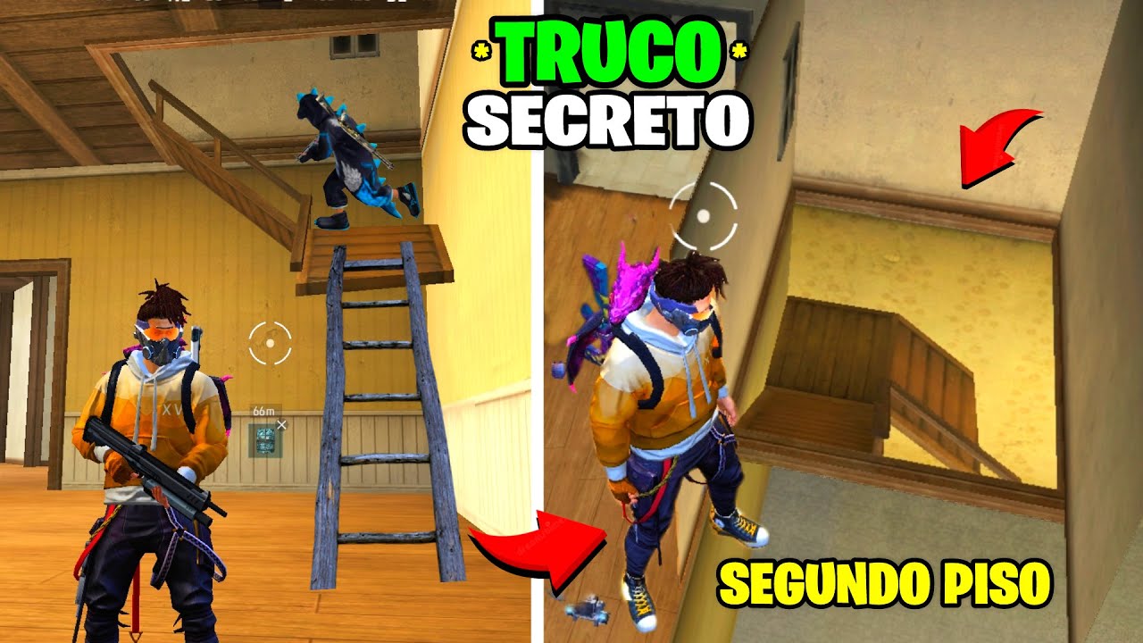 TRUCO SECRETO PARA SUBIR AL SEGUNDO PISO DE LA CASA DE PEAK EN FREE ...