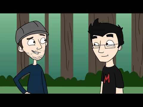 Jacksepticeye Animated | The Forest w/Markiplier