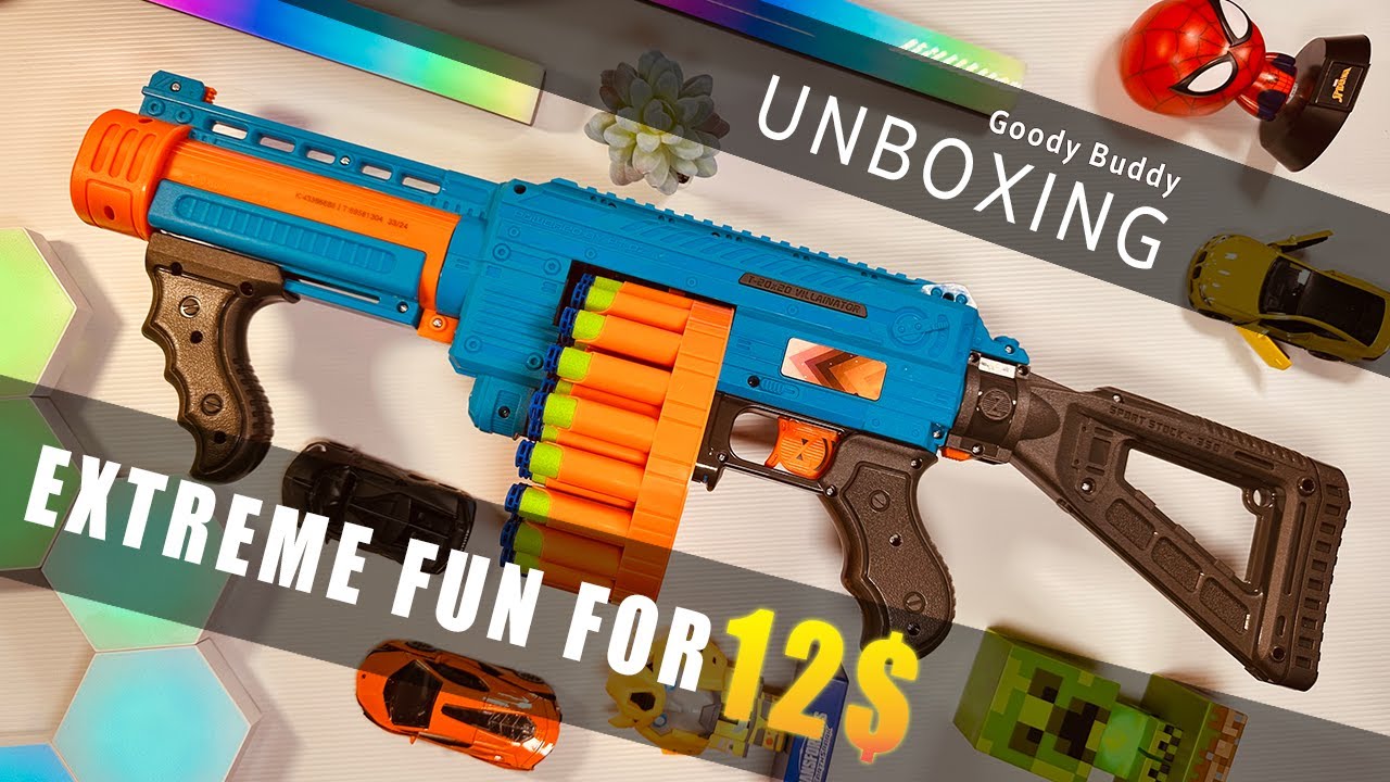 Villainator Pump Action Submachine Dart Blaster - The Best Christmas ...