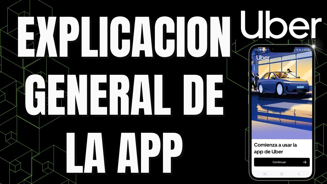 Uber | Explicacion GENERAL de la APP | Viajes, Pagos, Servicios | 2024 ...