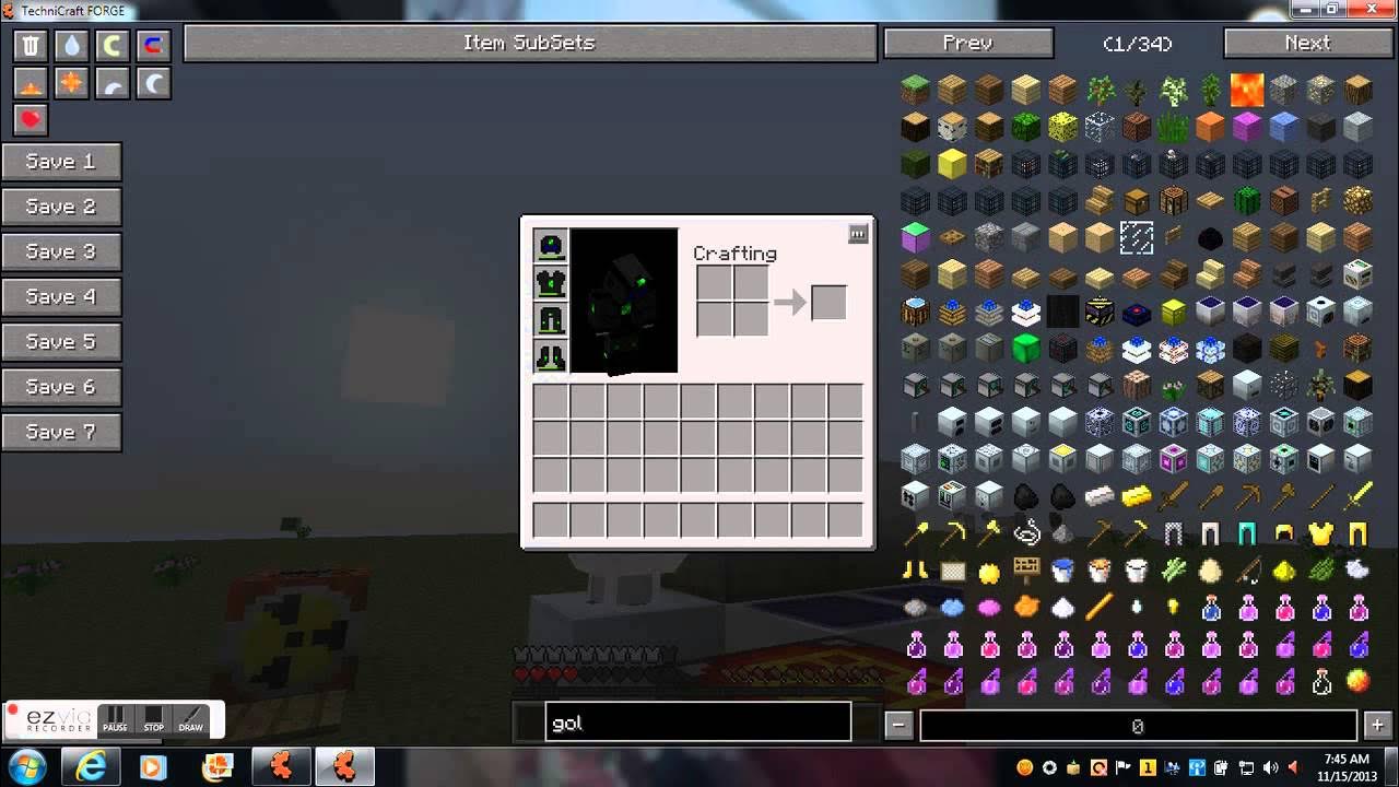 How To Make Nano Armor FTB - YouTube