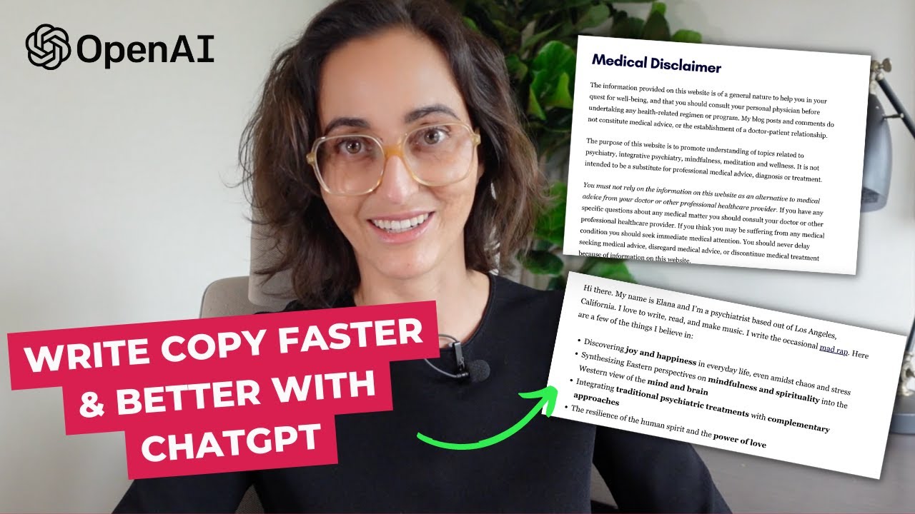 How To Use ChatGPT In Your Psychiatry Practice - YouTube