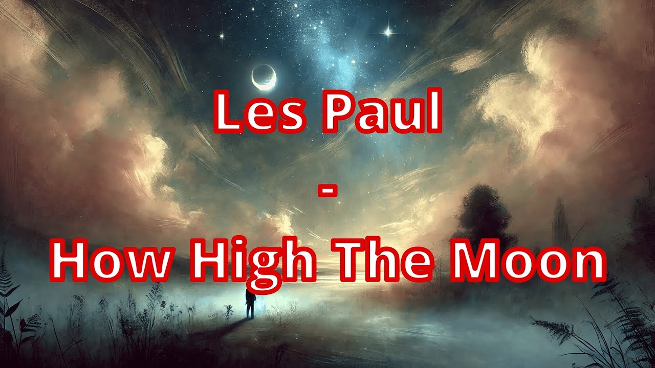 Les Paul - How High The Moon (Lyrics) - YouTube