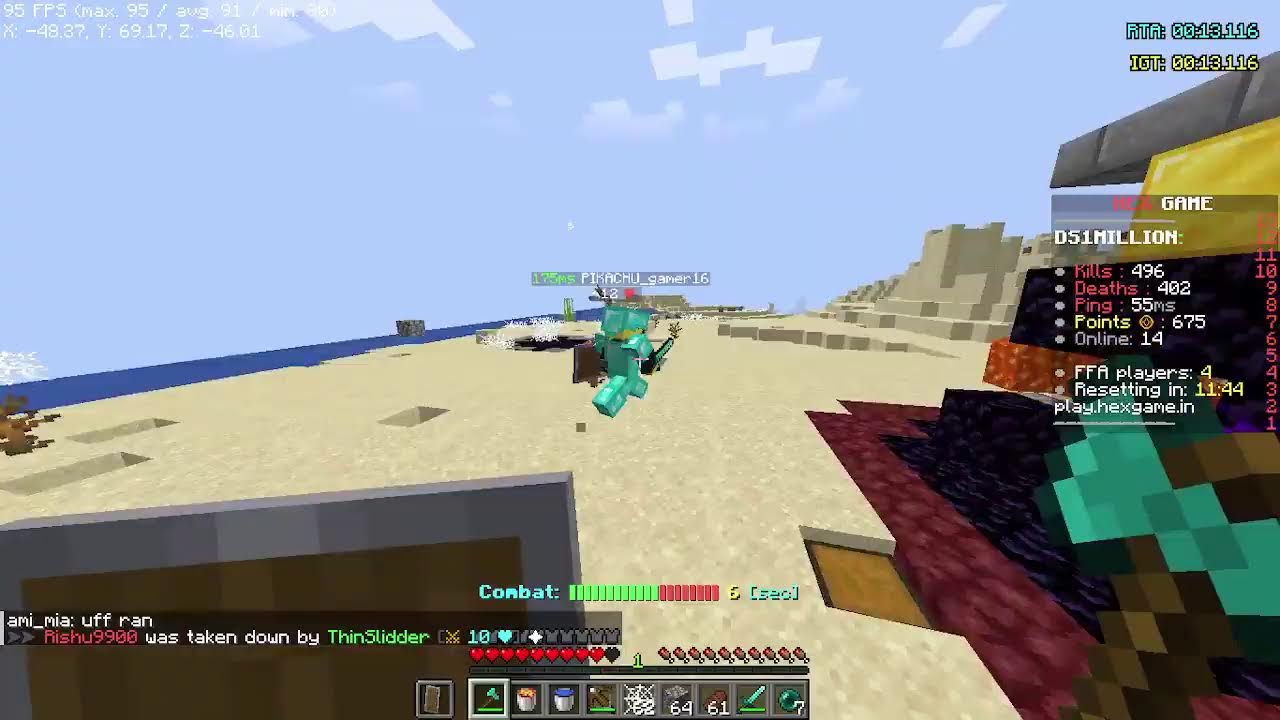 am i the minecraft god? or do i need to git gud? MINECRAFT LIVE - YouTube