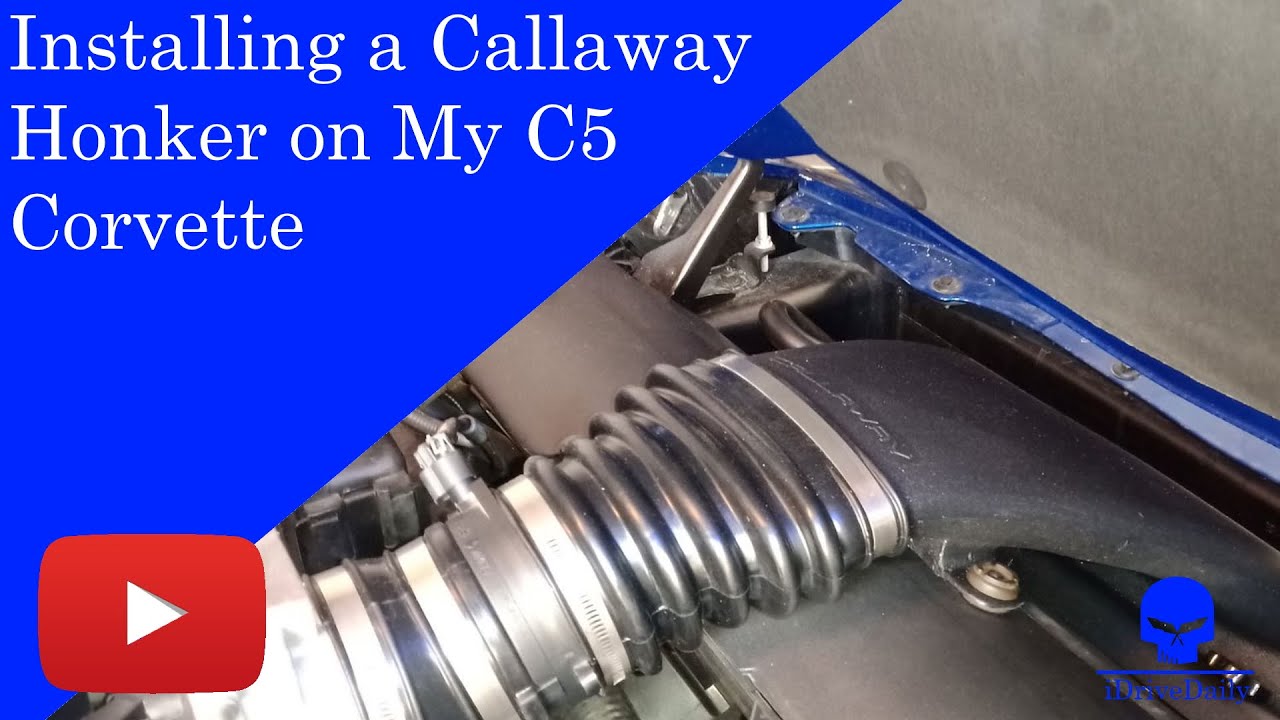 Installing the Callaway Honker on a C5 Corvette - YouTube