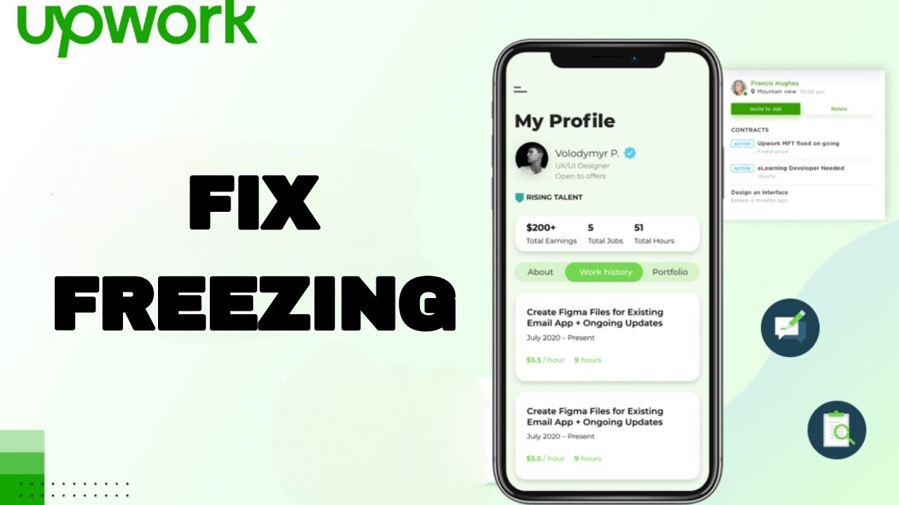 How To Fix And Solve Freezing On Upwork App | Final Solution - YouTube