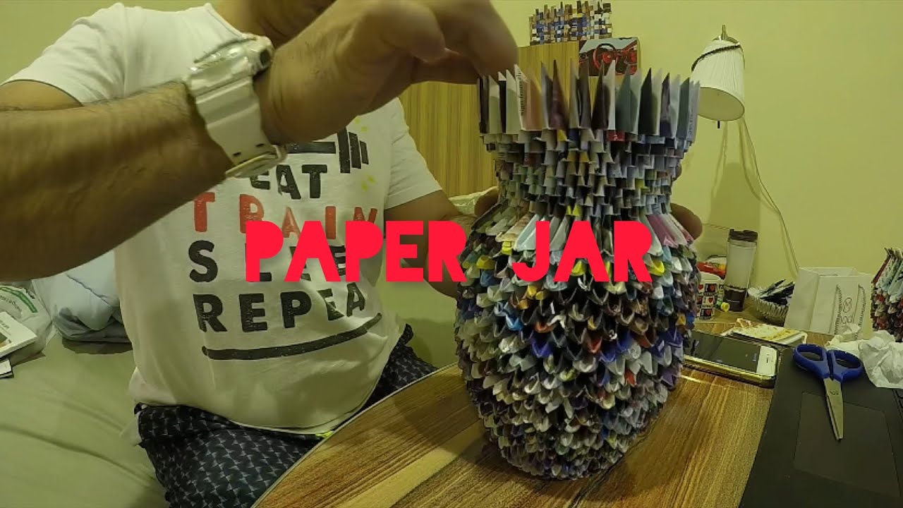 Paper Jar - YouTube