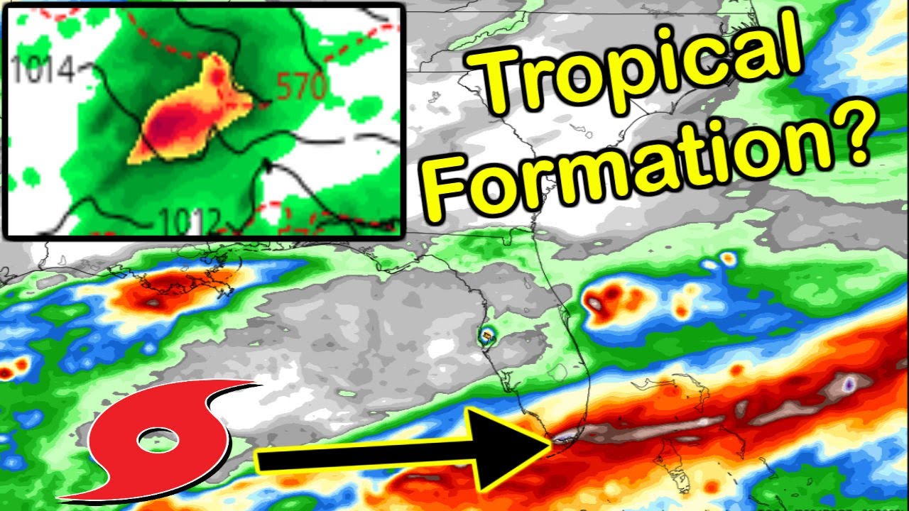 Tropical Formation Likely Within the Next 24 Hours in the Gulf! Strong ...
