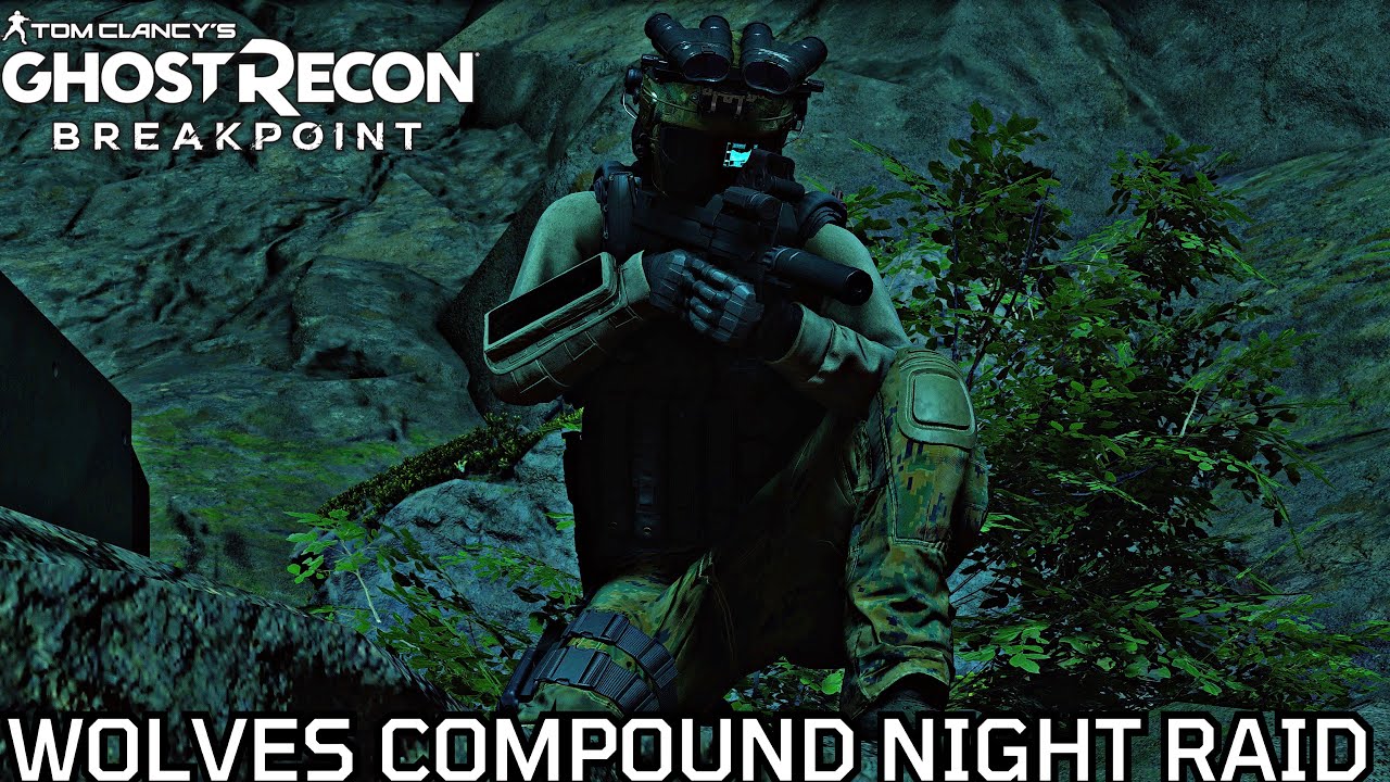 GHOST RECON BREAKPOINT - WOLVES COMPOUND NIGHT RAID - YouTube
