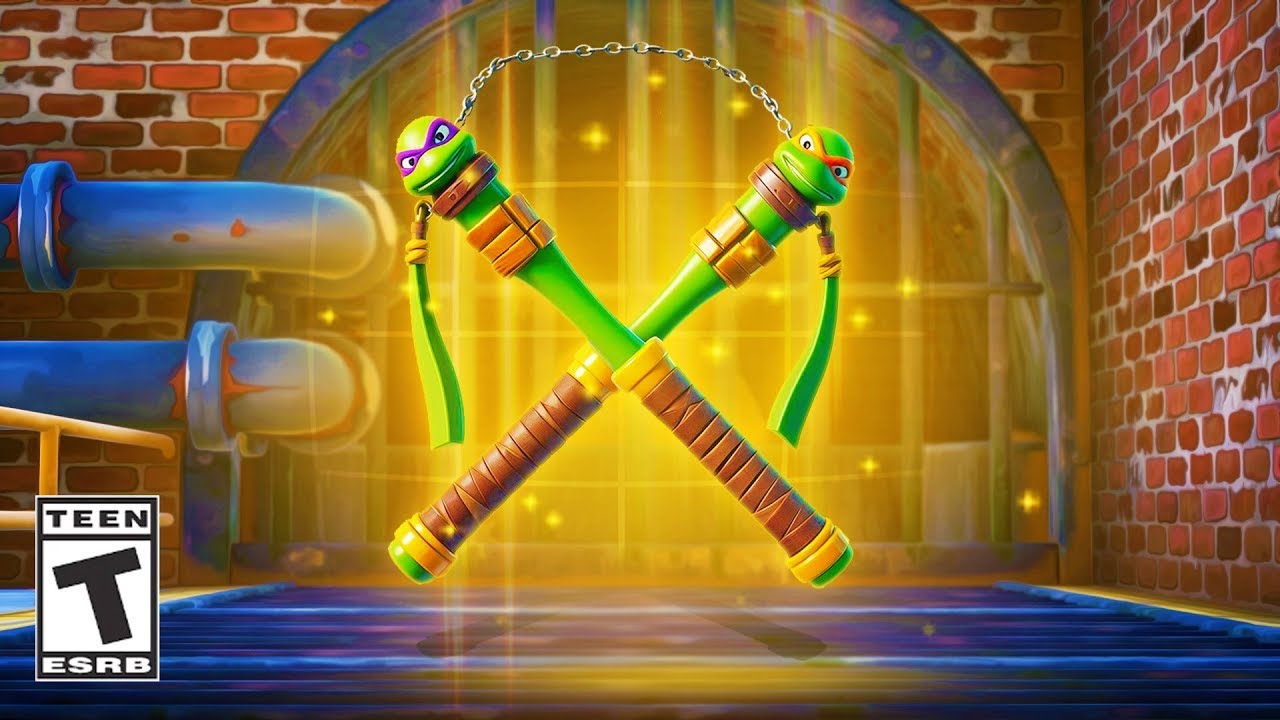 Die Mythische TMNT Waffe in Fortnite - YouTube