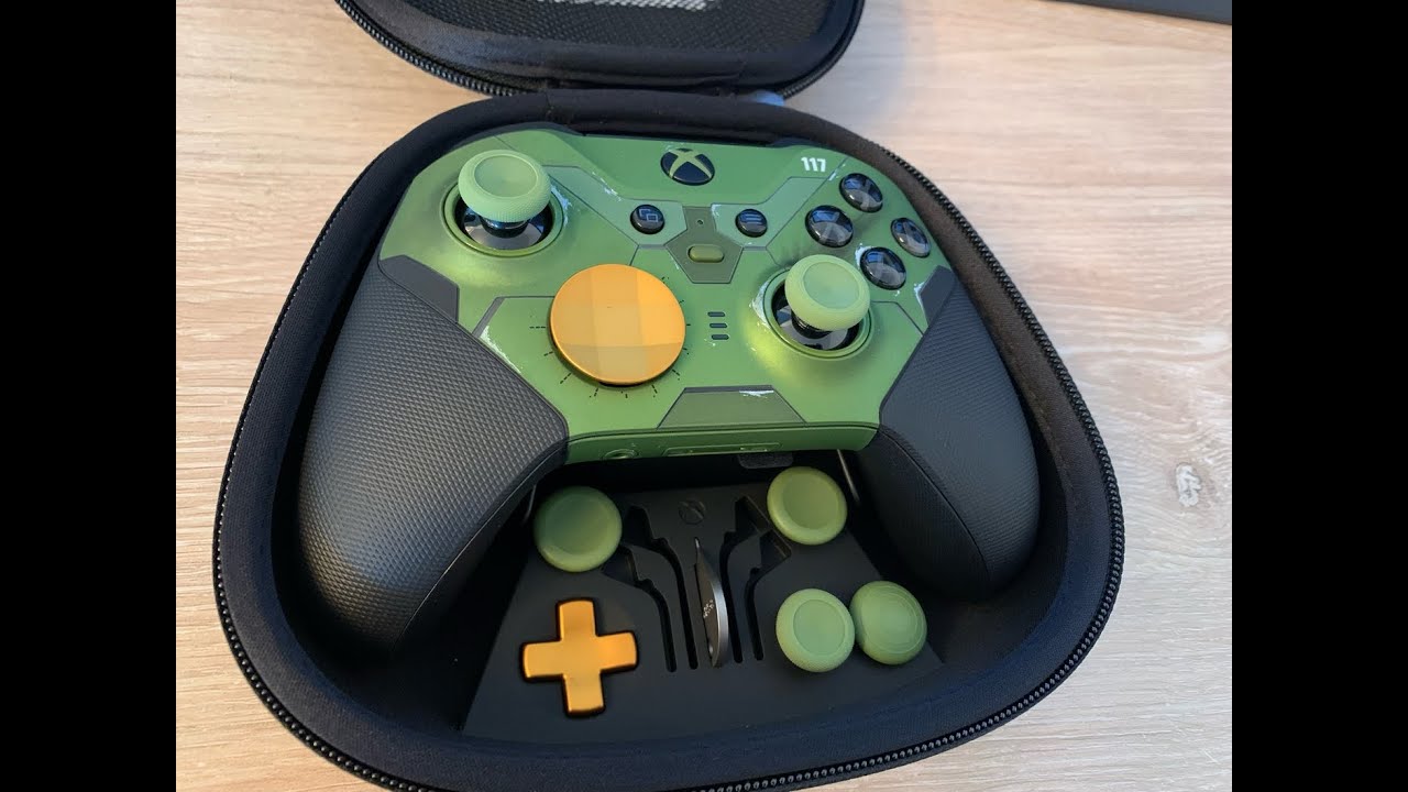 Xbox Elite Wireless Controller Series 2 Halo Infinite Limited Edition ...