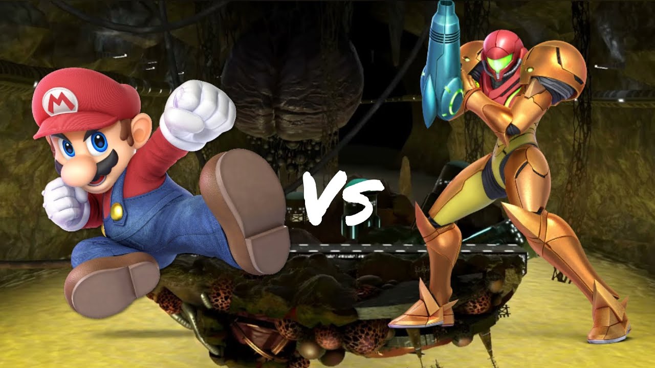 smash remix(METROID)mario vs samus - YouTube