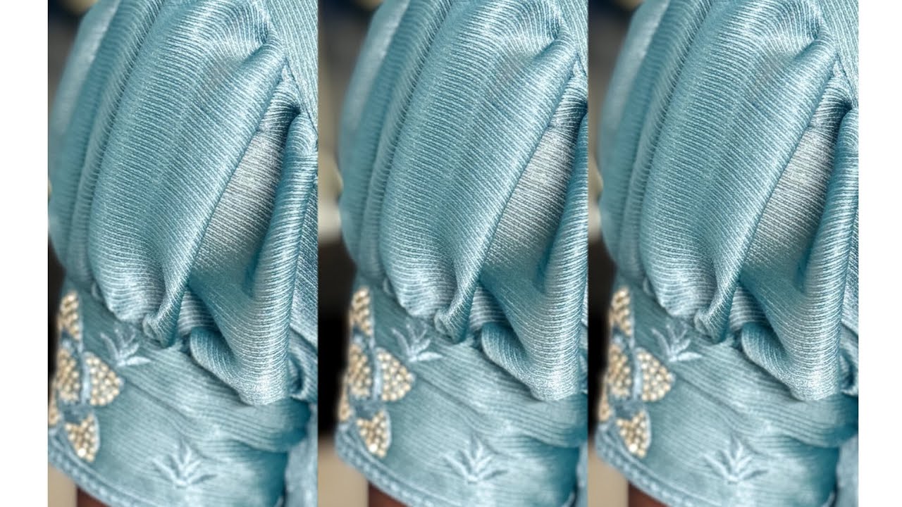 beautiful blouse puffy bahi stitching.puffy sleeves.blouse fuga bahi ...